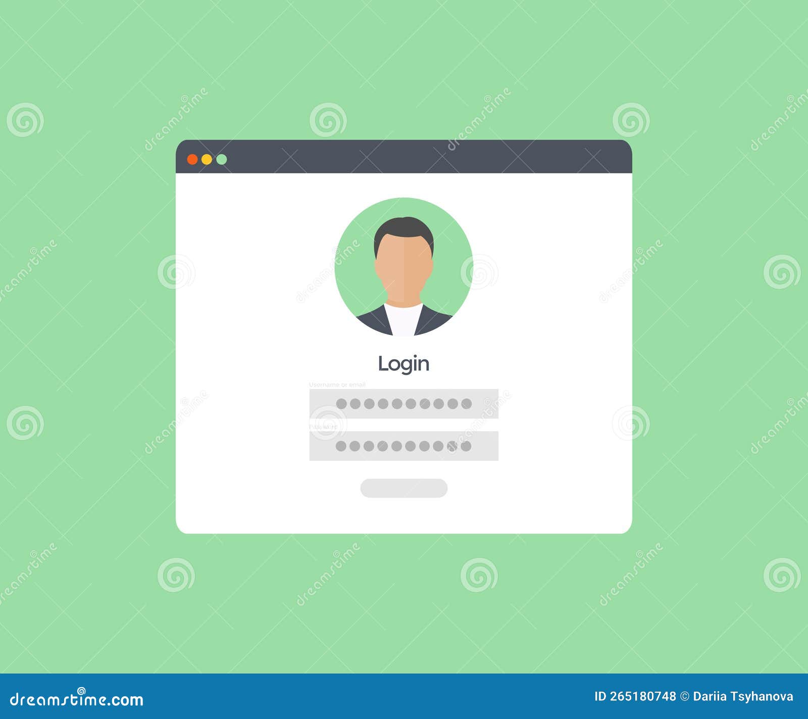 Registration Form and Login Form Page Logo Design. Secure Login and ... Registration Form and Login Form Page Logo Design. Secure Login and ...