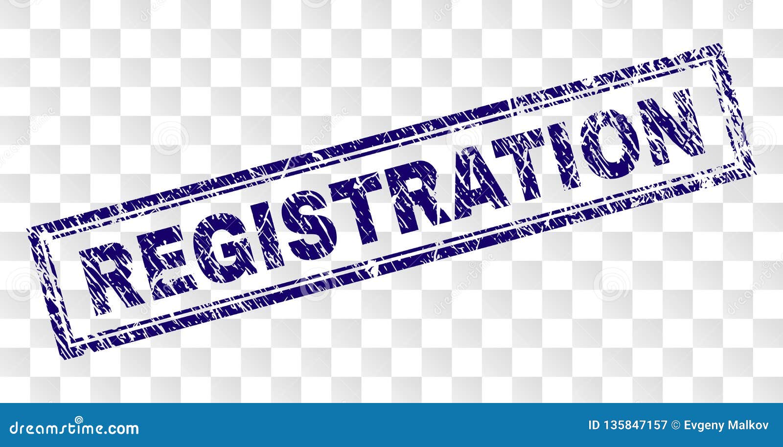 Grunge REGISTRATION Rectangle Stamp Stock Vector - Illustration of book ...