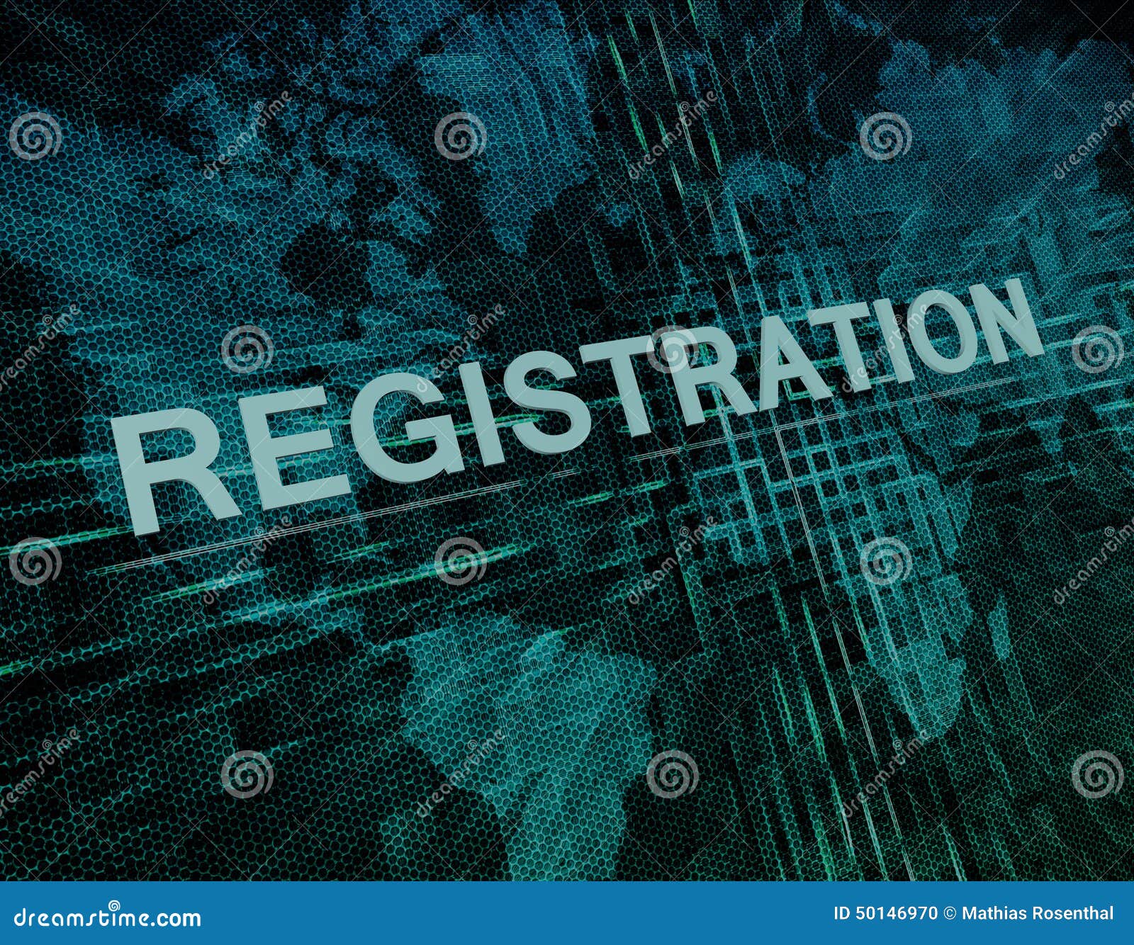 Registration stock illustration. Illustration of password - 50146970