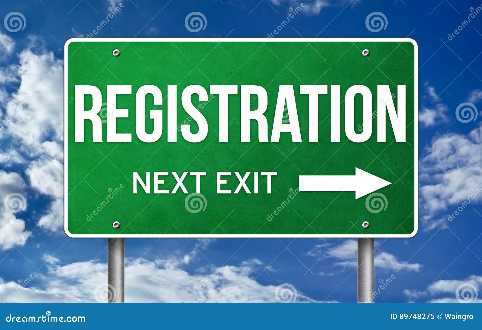 Registro stock de ilustración. Ilustración de declarar - 89748275