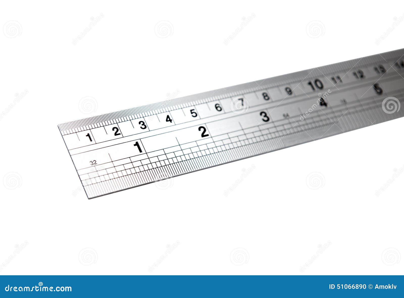 Regla foto de archivo. Imagen de exacto, exactitud, blanco - 51066890