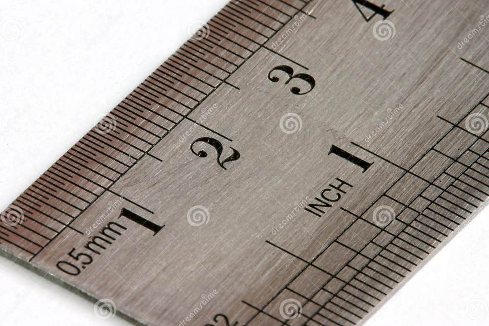 Regla imagen de archivo. Imagen de escalas, objeto, pulgadas - 566099