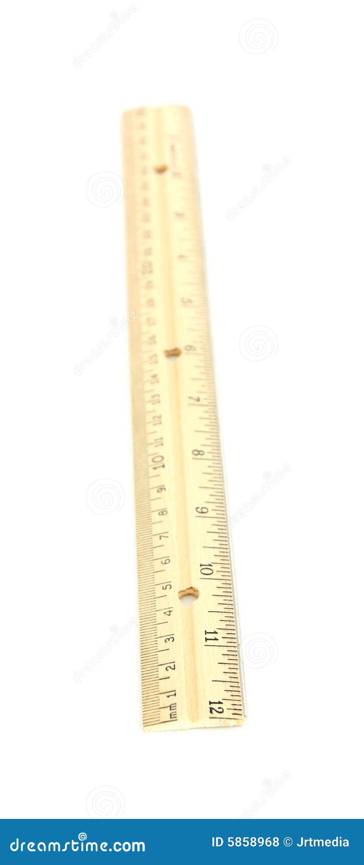 Regla. foto de archivo. Imagen de madera, regla, objeto - 5858968