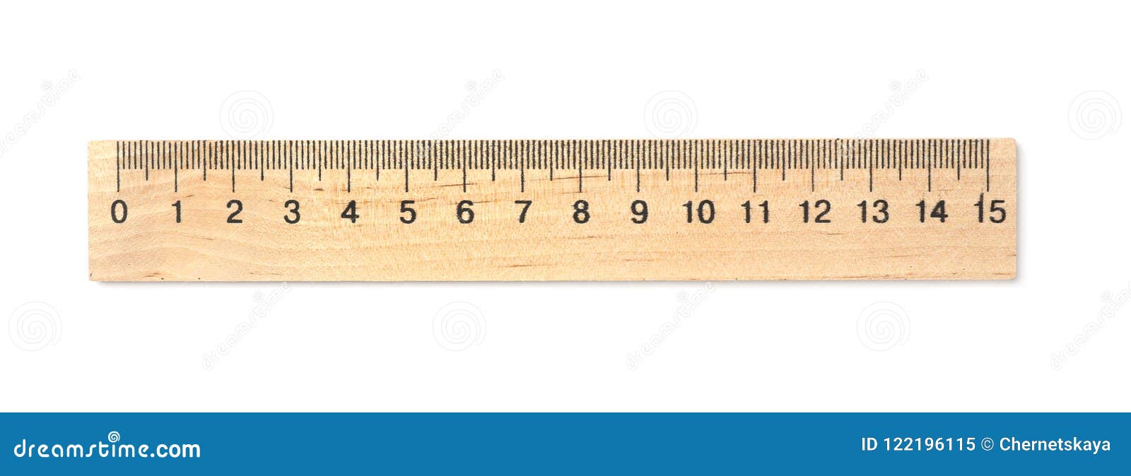 Regla De Madera En El Fondo Blanco Imagen de archivo - Imagen de ...