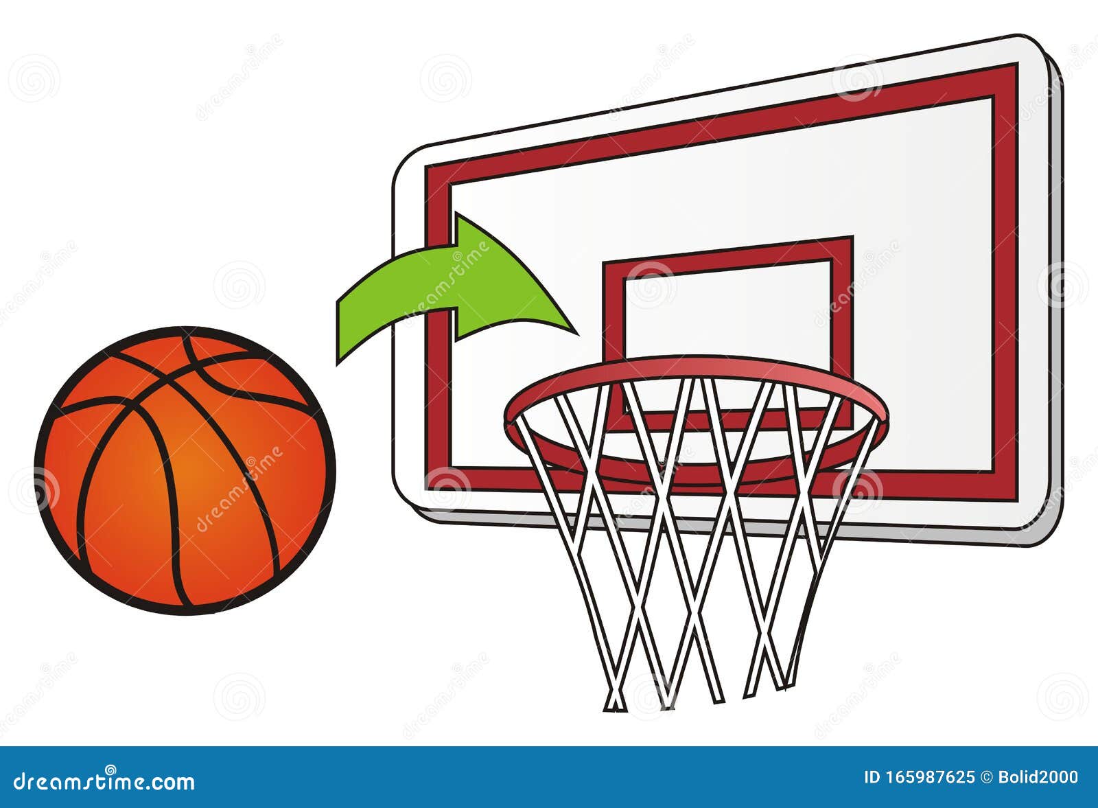 Reglas de baloncesto stock de ilustración. Ilustración de baloncesto ...