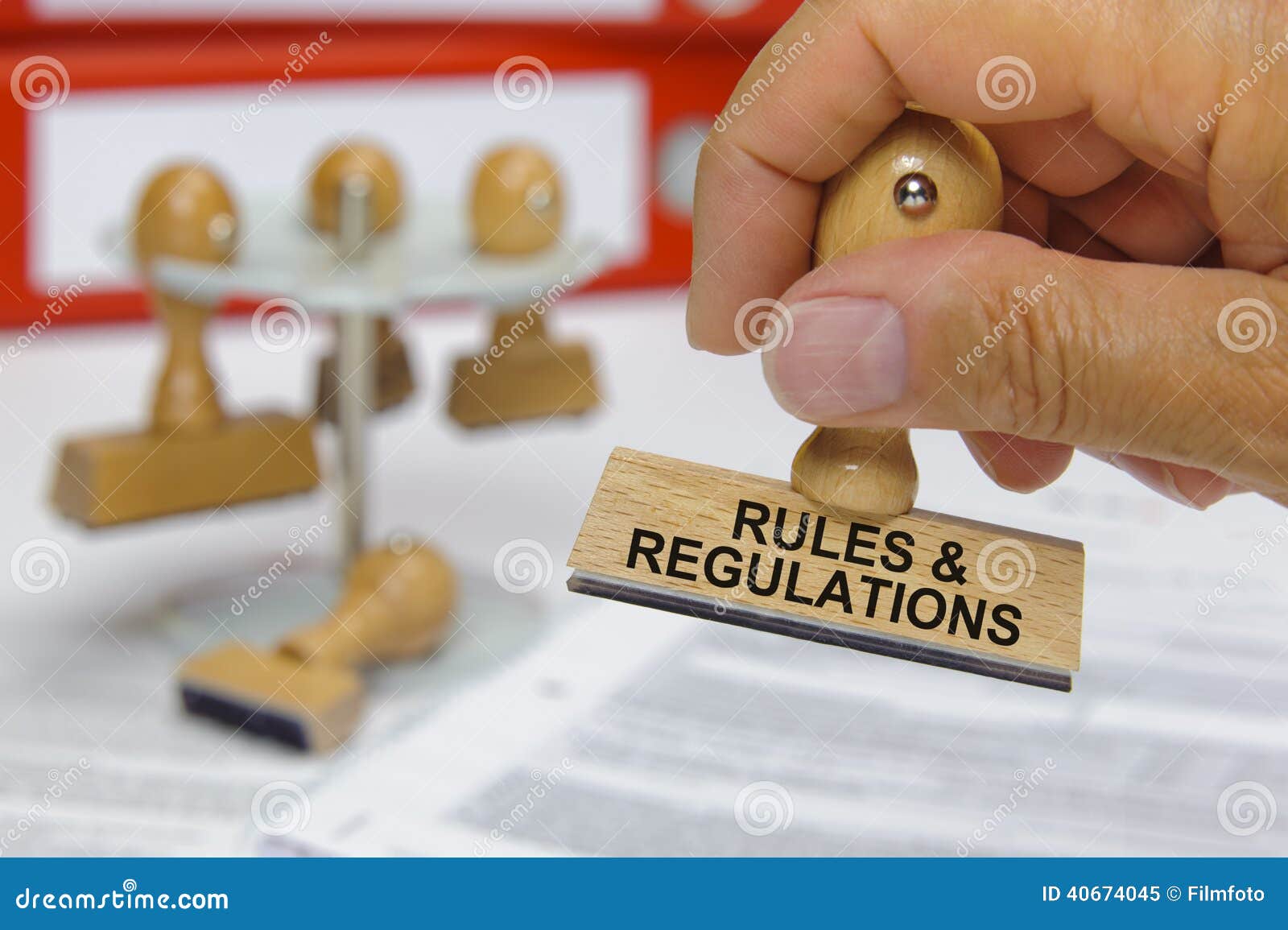 Reglas y regulaciones imagen de archivo. Imagen de sello - 40674045