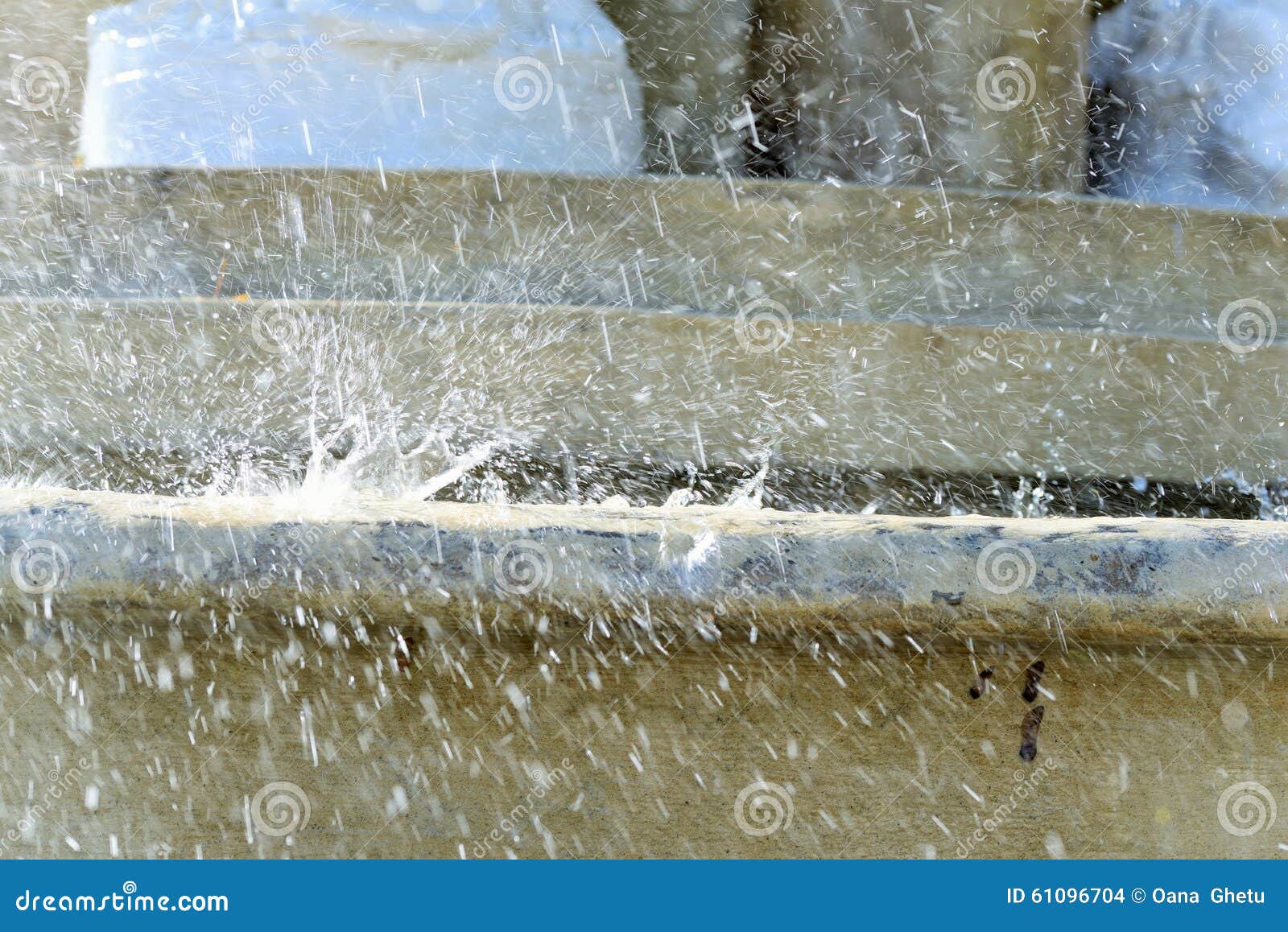 Regnen Sie Tropfen stockfoto. Bild von wald, frisch, sauber - 61096704