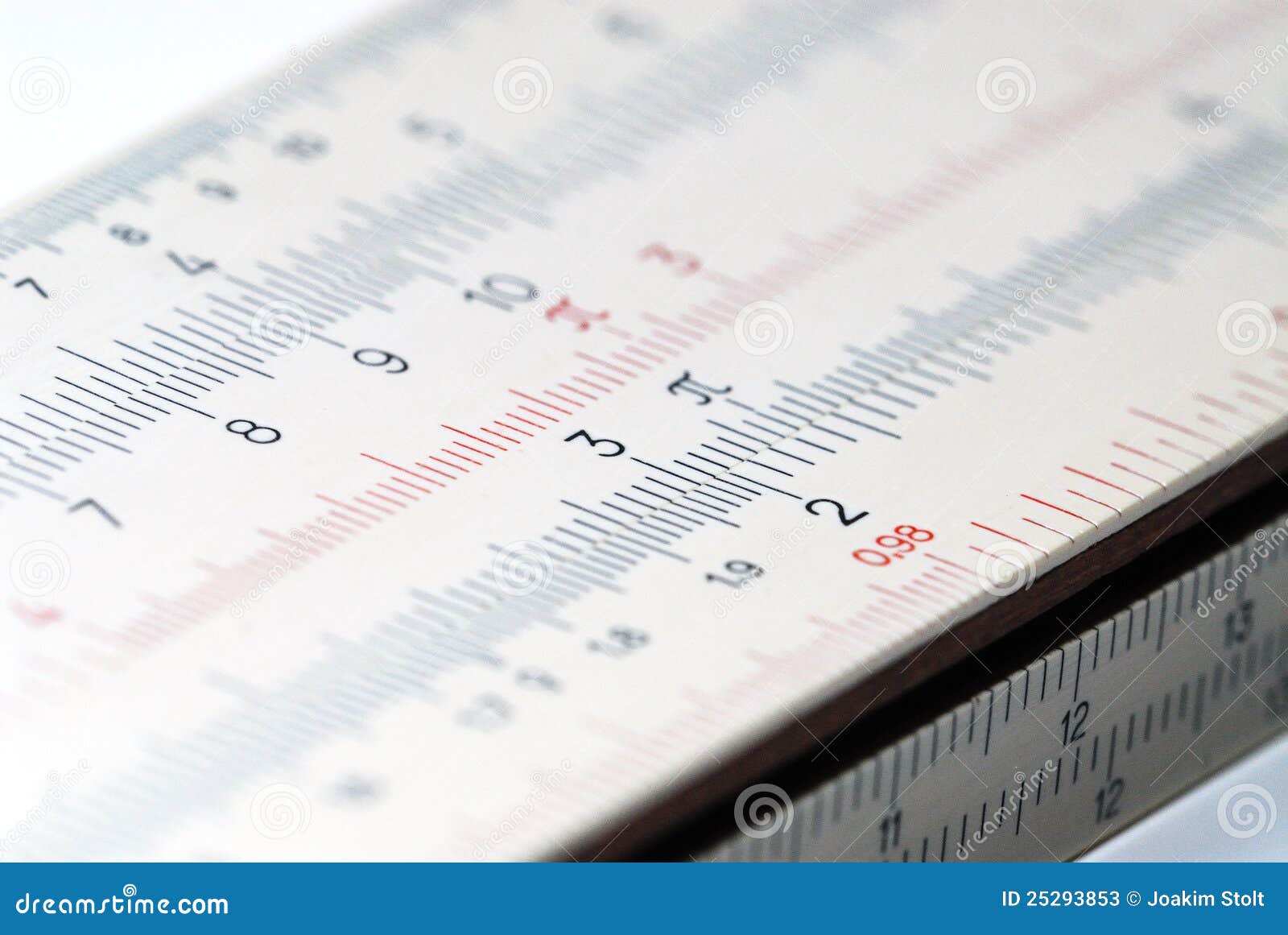 Regolo calcolatore immagine stock. Immagine di analista - 25293853