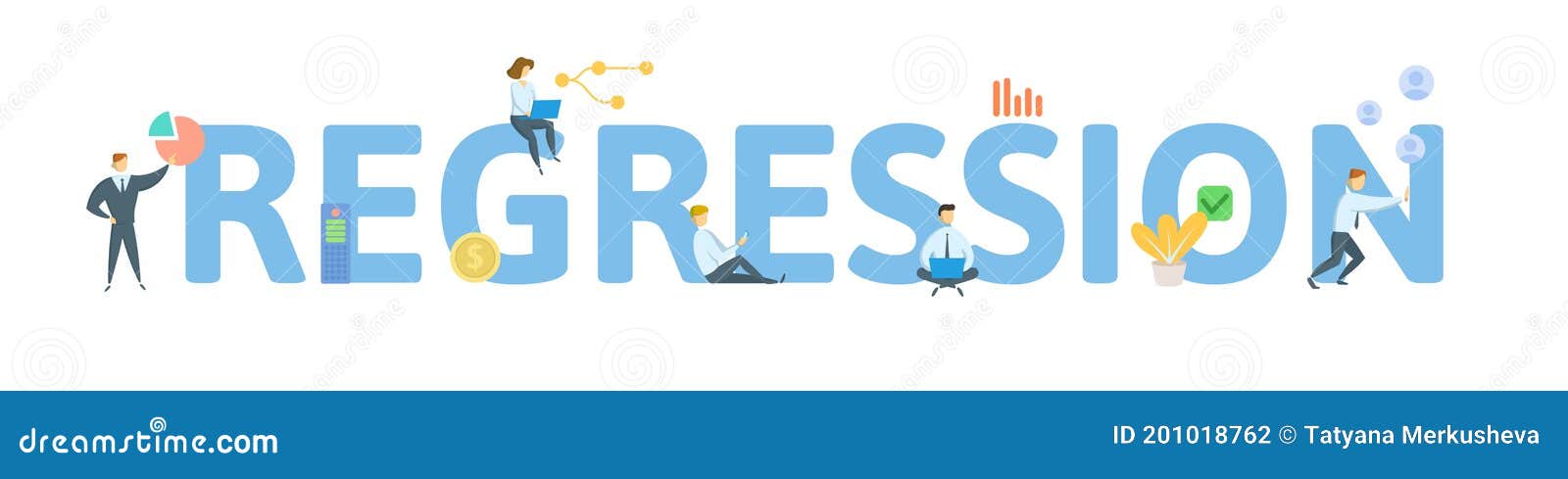 Regression Concept, Reverse Direction. Royalty-Free Cartoon ...