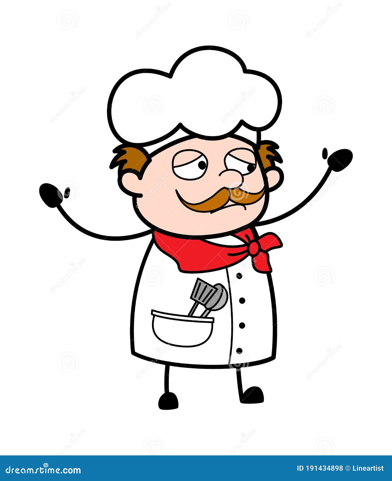 Regret Businessman Cartoon stock illustration. Illustration of ...