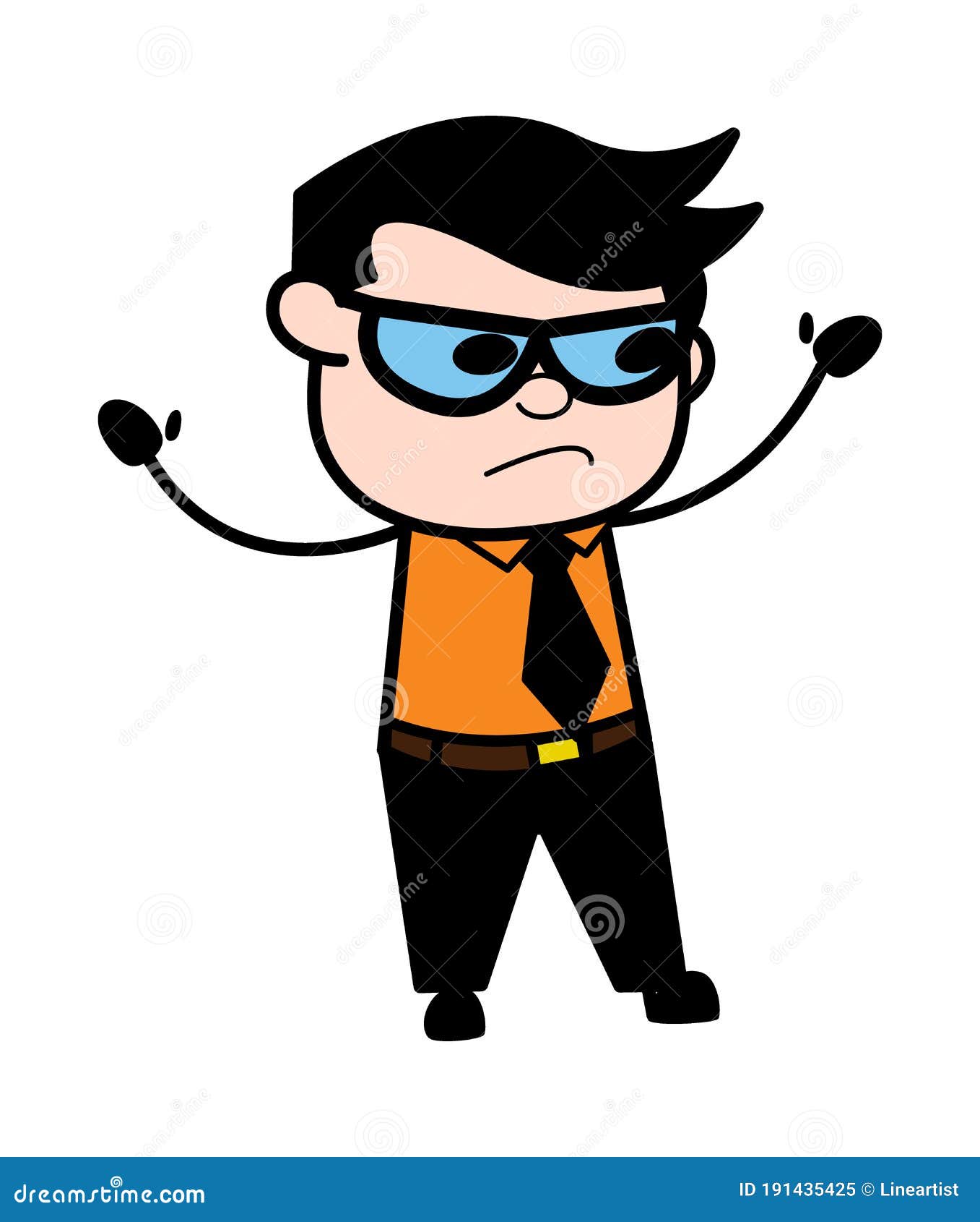 Regret Businessman Cartoon stock illustration. Illustration of regret ...