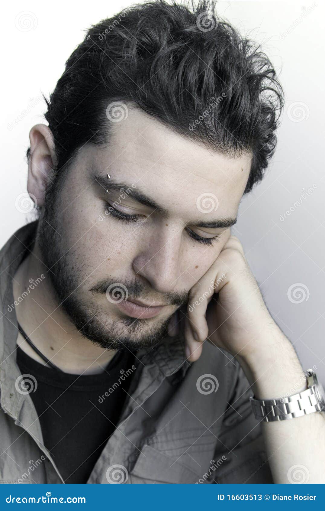 Regretful stock image. Image of piercing, nostalgic, dark - 16603513