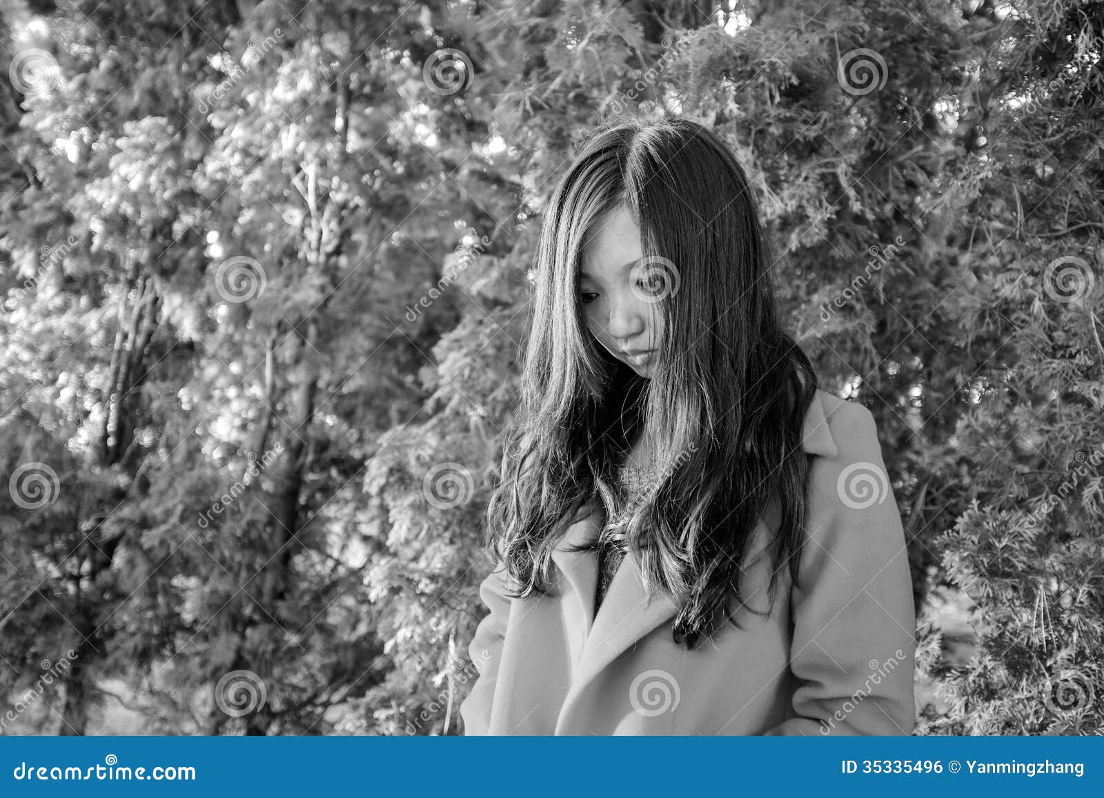 Regretful woman stock photo. Image of expression, adorable - 35335496