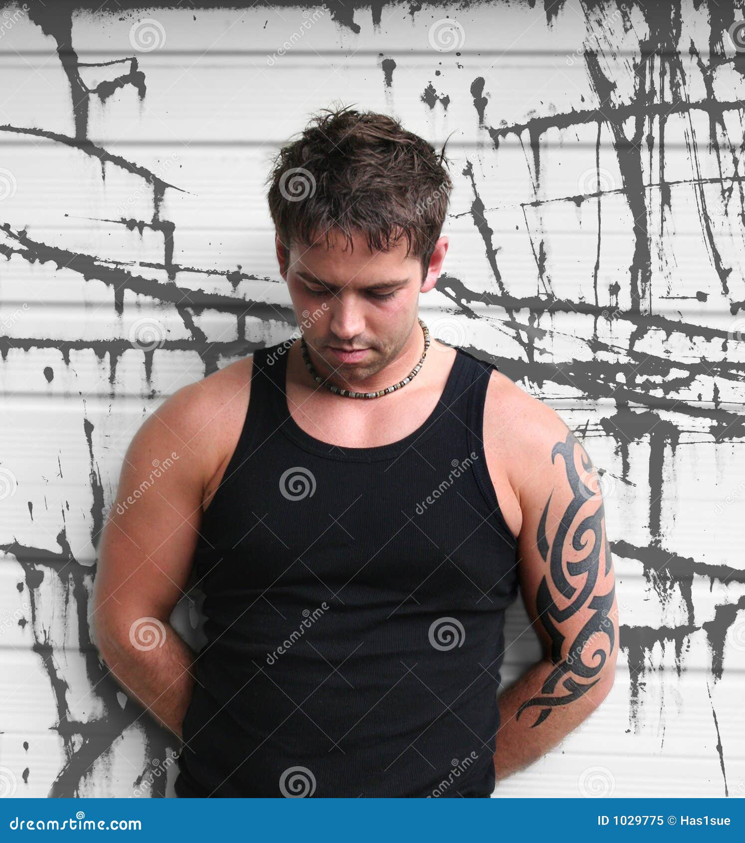 Regrets stock image. Image of fashion, black, alone, sadness - 1029775