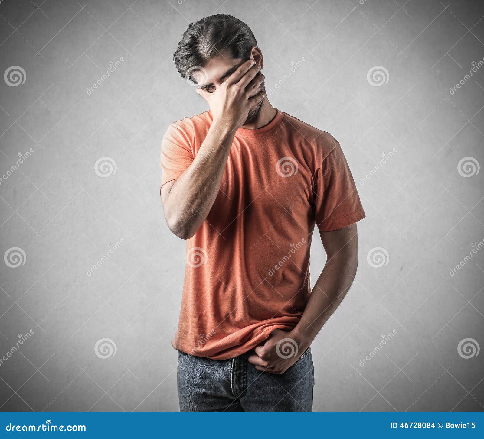 Regrets stock photo. Image of sadness, hand, regretting - 46728084