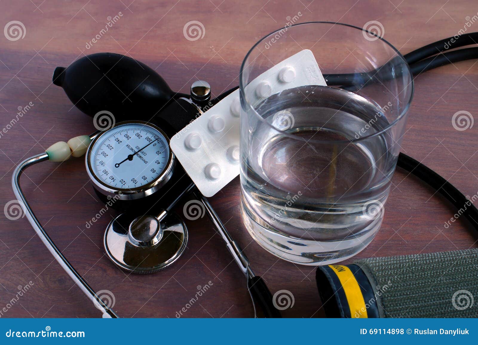 Regular Blood Pressure Measurement Stock Photo - Image of pressure ...