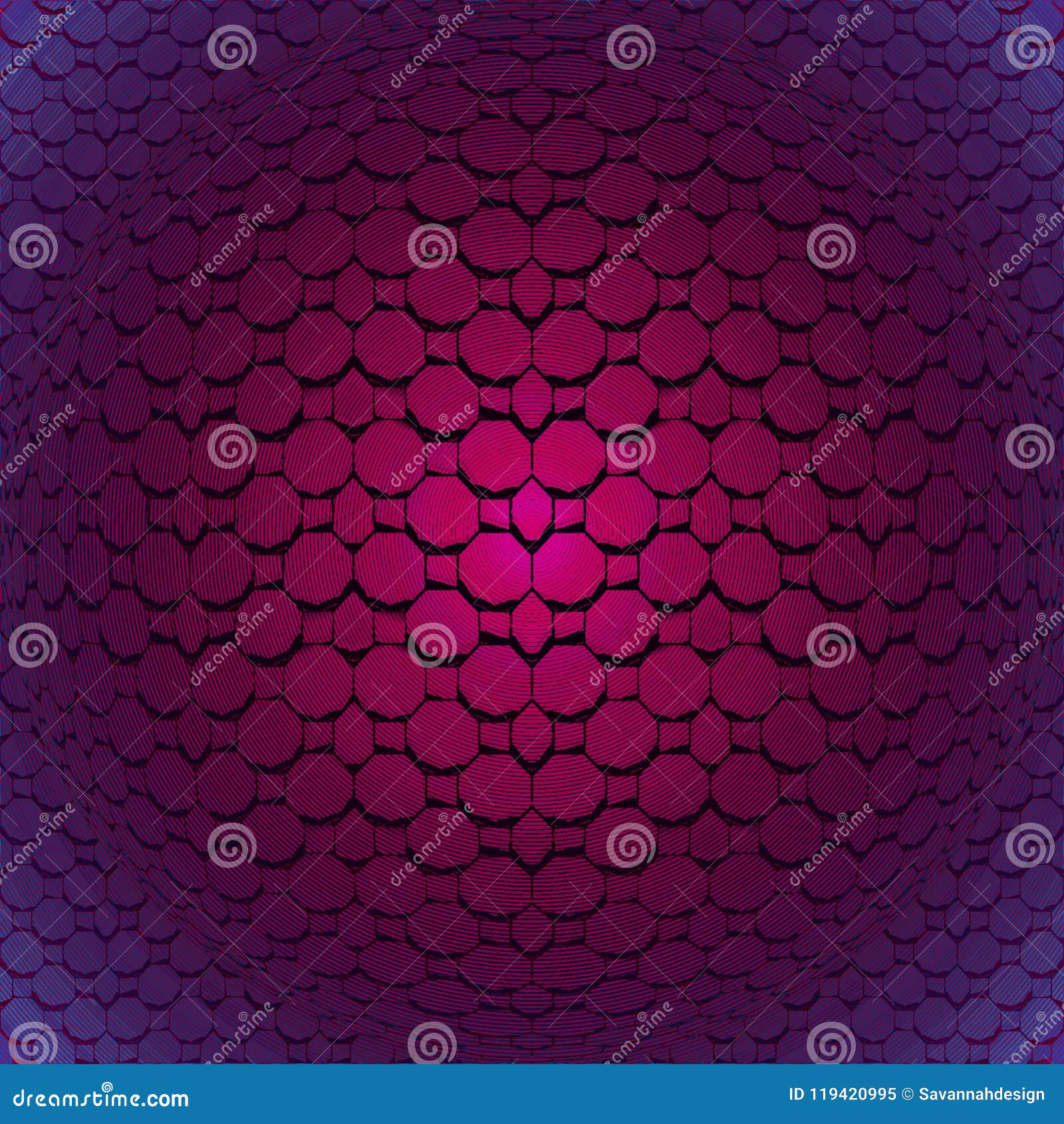 Regular Centered Octagons Hexagons and Square Pattern Violet and Purple ...