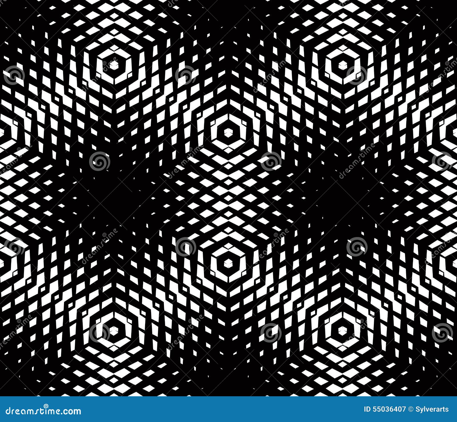 Regular Contrast Endless Pattern with Intertwine Three-dimensional ...
