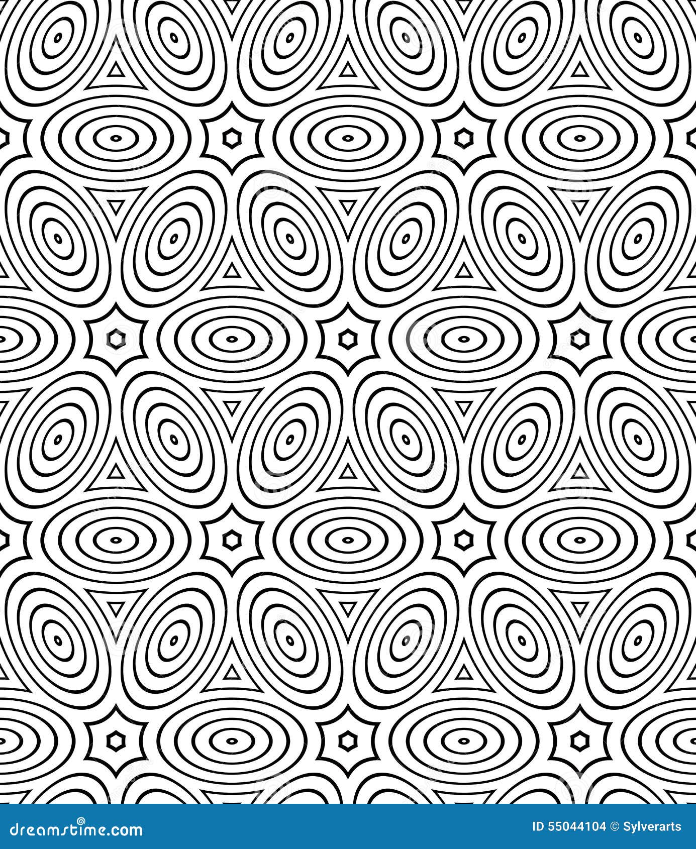 Regular Contrast Endless Pattern with Intertwine Three-dimensional ...