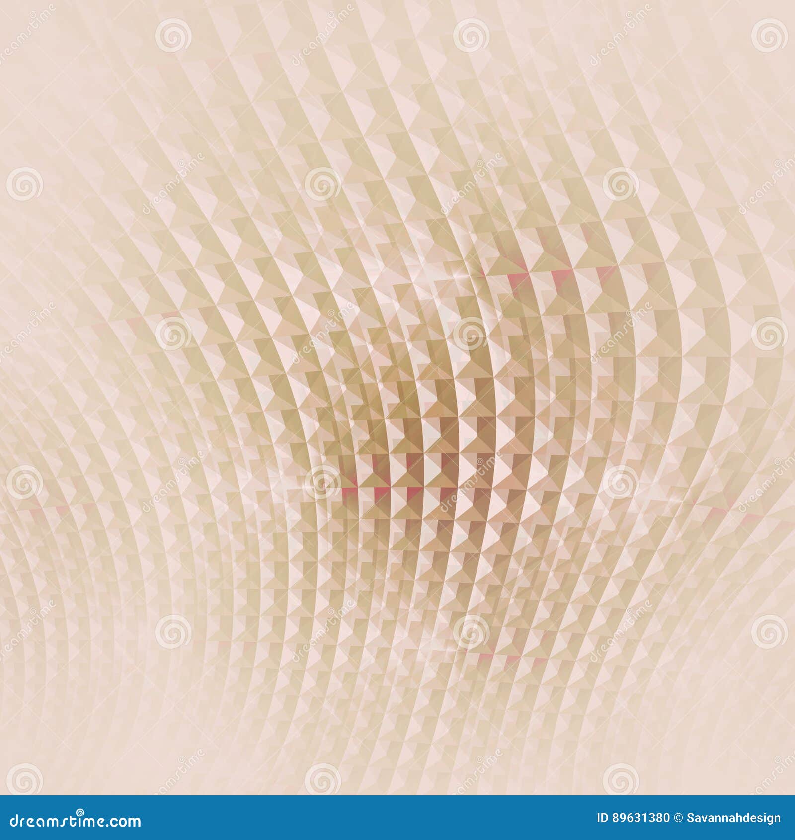 Regular Curved Waffle-weave Pattern Pink Beige Light Brown Shiny ...