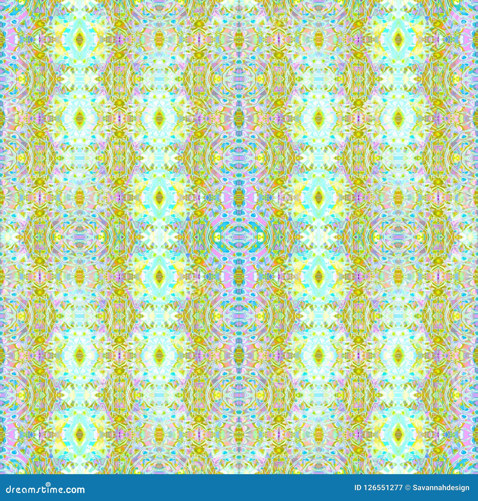 Regular Ellipses and Diamond Pattern Turquoise Violet Olive Green ...