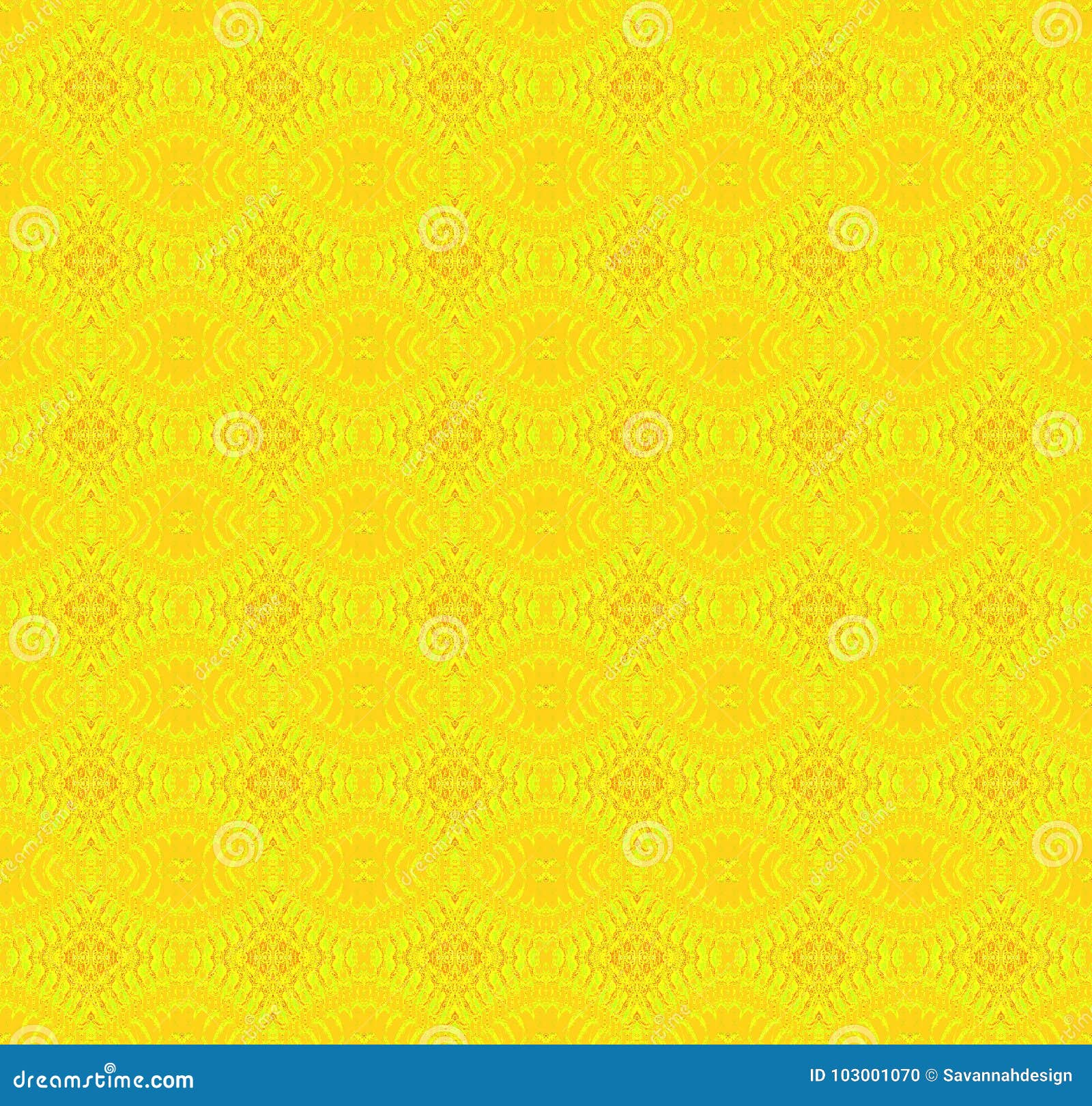 Regular Ellipses and Diamond Pattern Yellow Stock Illustration ...