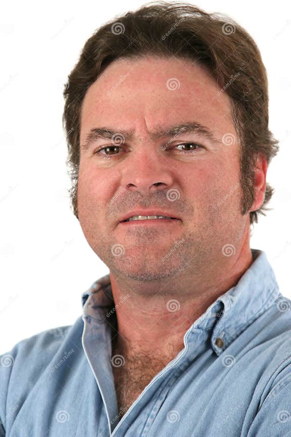 Regular Guy 3 stock image. Image of face, blue, hairy, faces - 154807