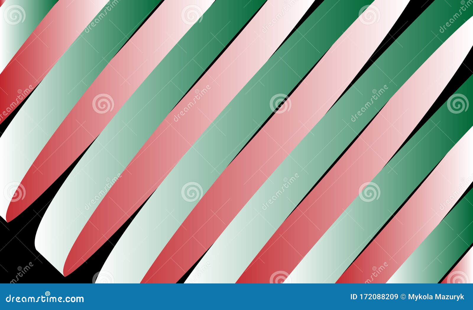 Regular Lines Red and Green Colors with Gradient As Background Stock ...