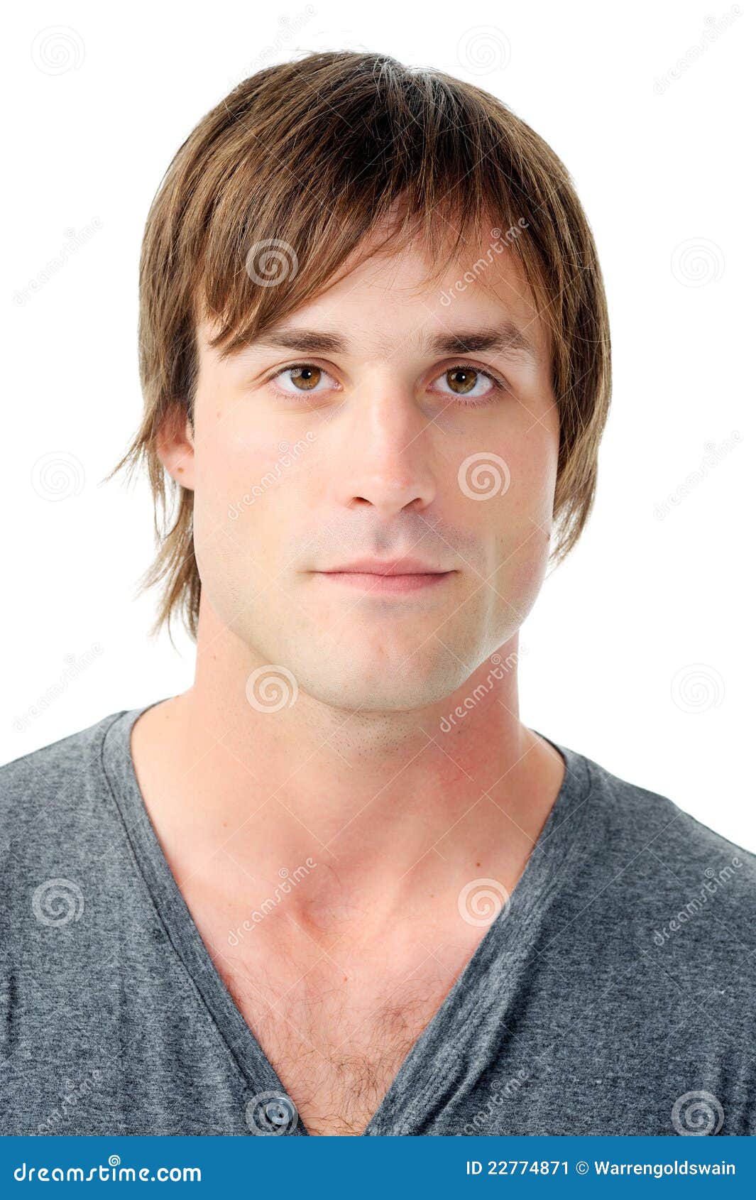 Regular man face stock image. Image of closeup, shirt - 22774871