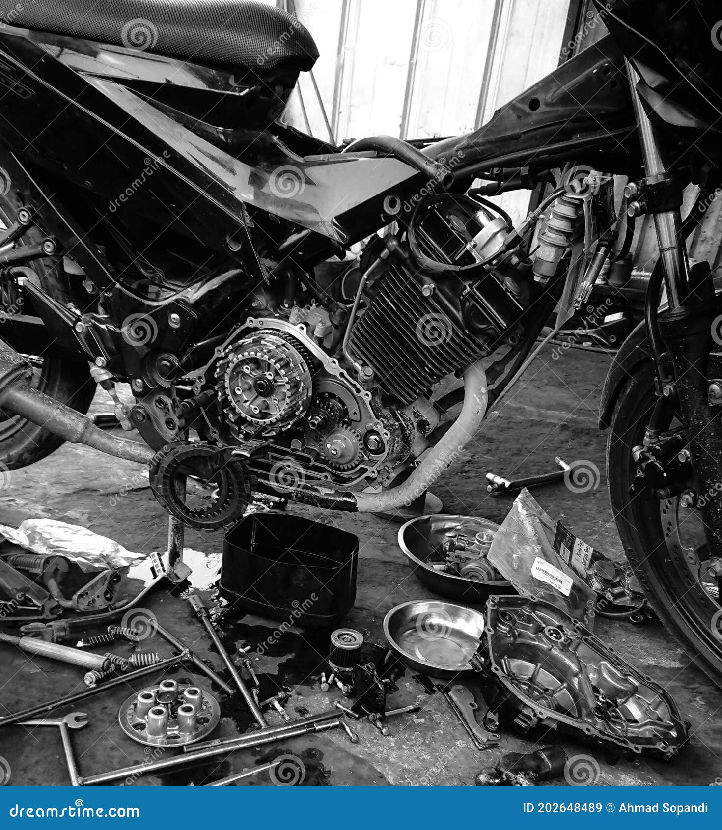 Regular Motorcycle Service Every Month Editorial Stock Image - Image of ...