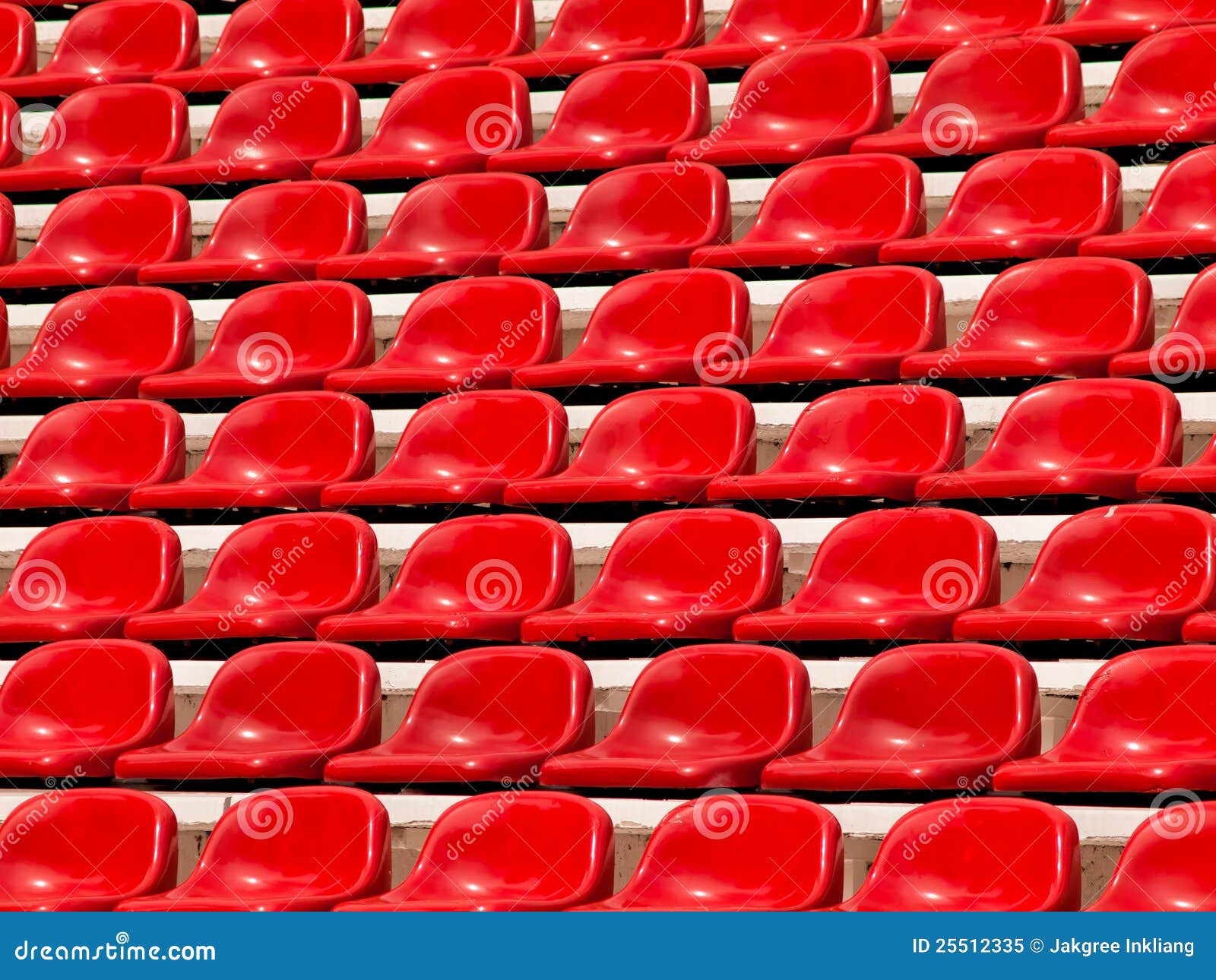 Regular red seats stock image. Image of regular, roll - 25512335