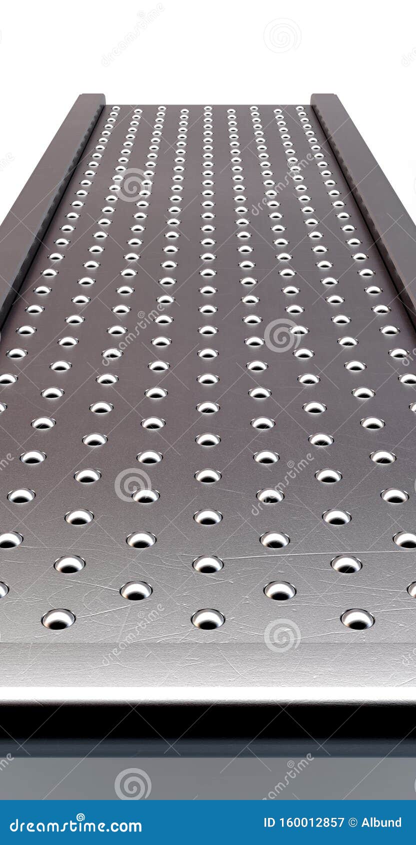 Roller Ball Conveyor stock illustration. Illustration of industrial ...