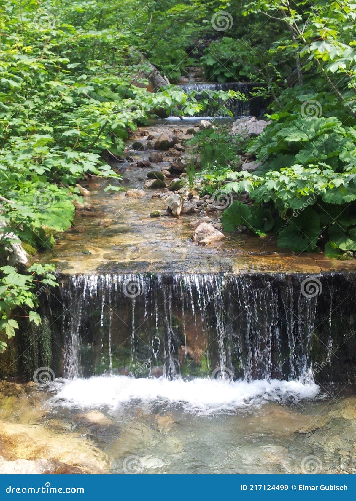Regulated Water Stream for Flood Control Stock Image - Image of hygiene ...