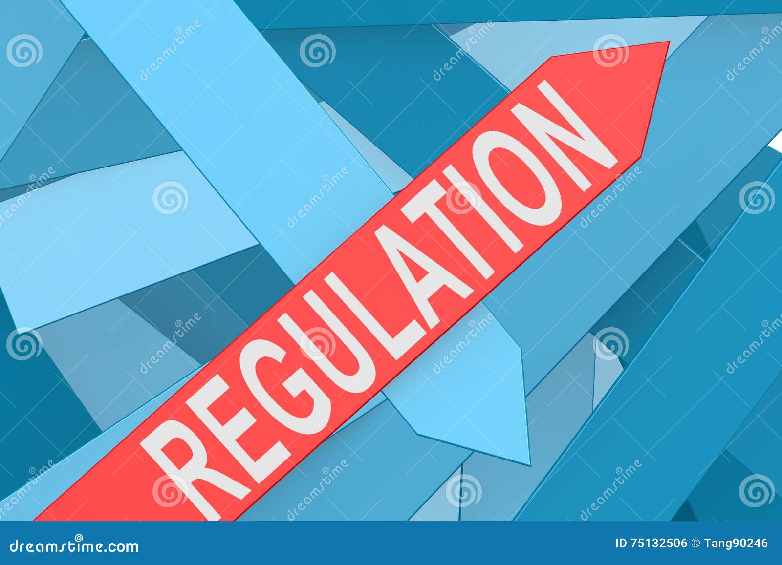 Regulation Arrow Pointing Upward Stock Illustration - Illustration of ...