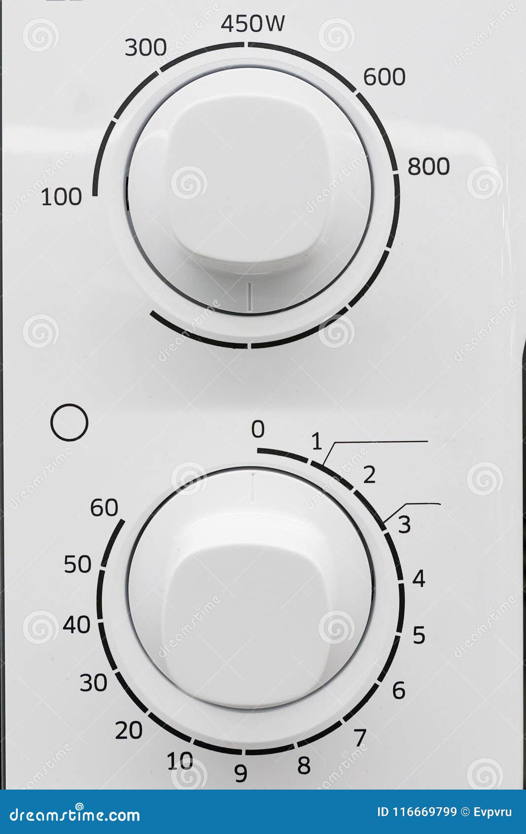 Regulator on the Control Panel of Household Appliances Stock Image ...