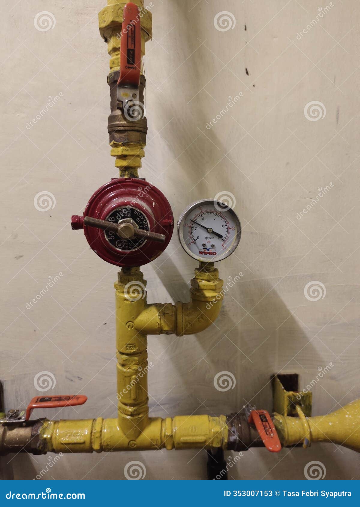Regulator Gas LPG Modern Resto Editorial Stock Photo - Image of used ...
