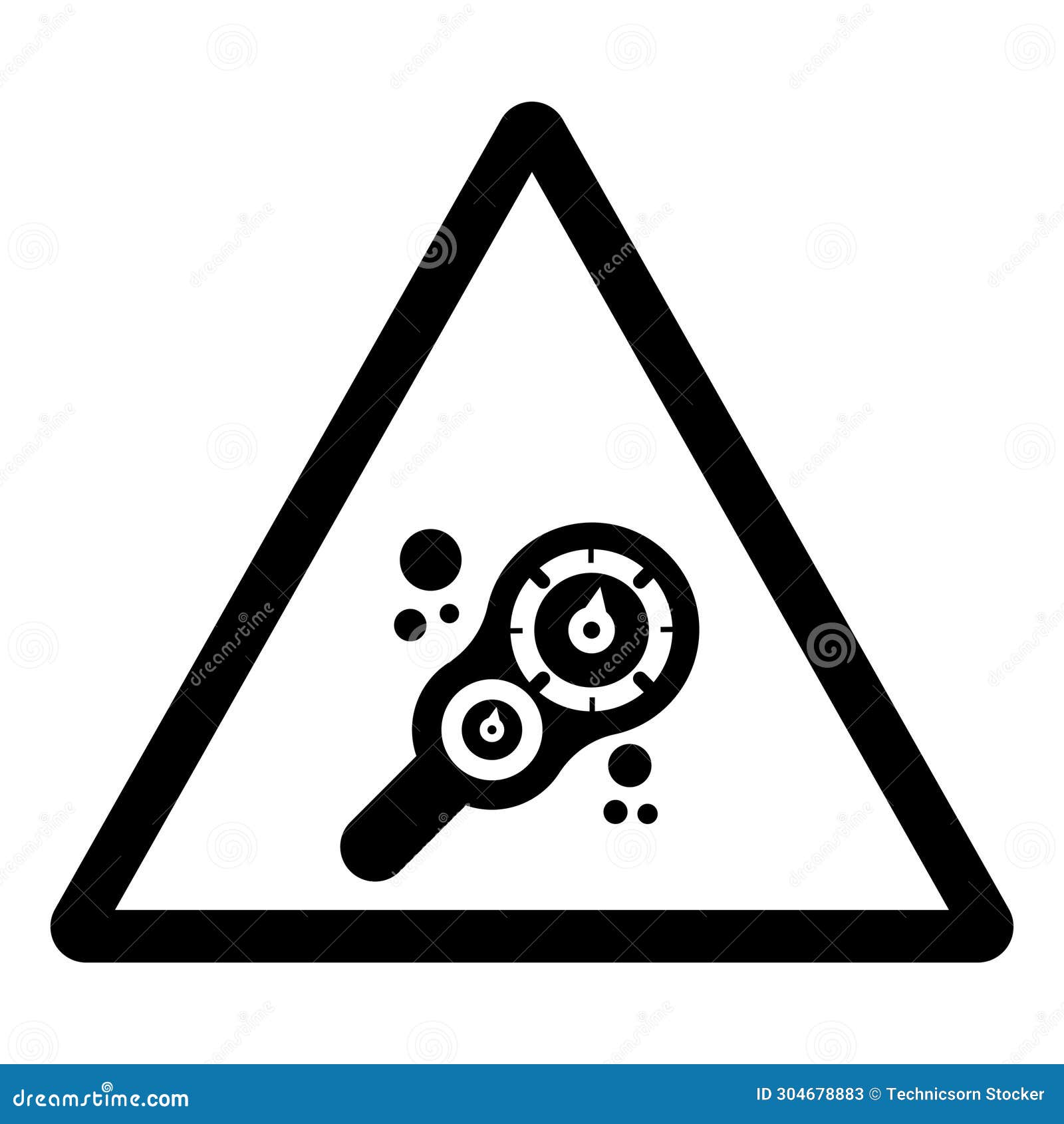 Regulator Symbol Sign,Vector Illustration, Isolate on White Background ...