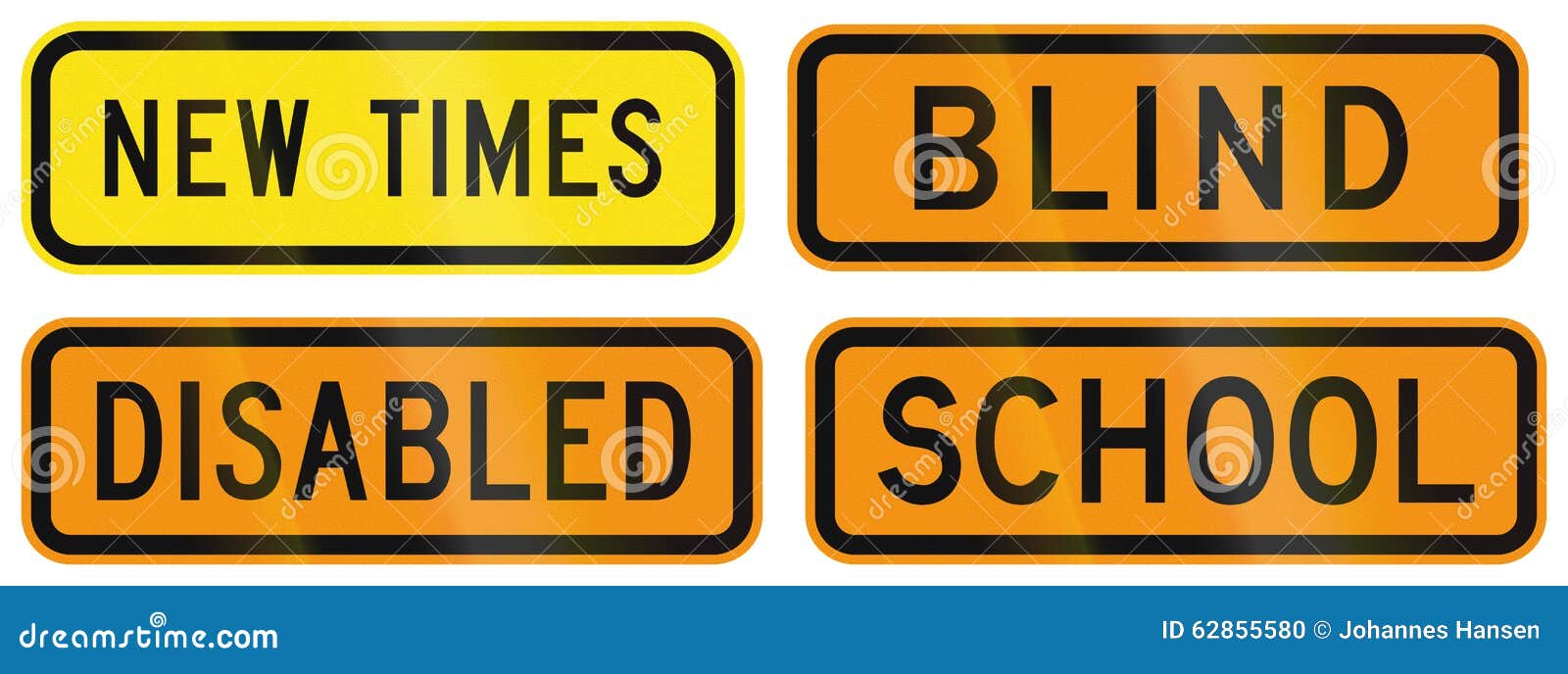 Regulatory Signs in Victoria - Australia Stock Illustration ...