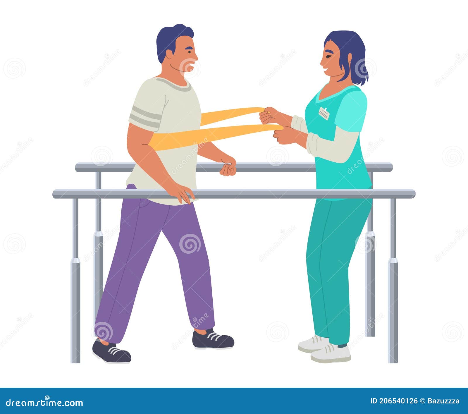 Rehabilitation, Physiotherapy Treatment of People with Injury ...