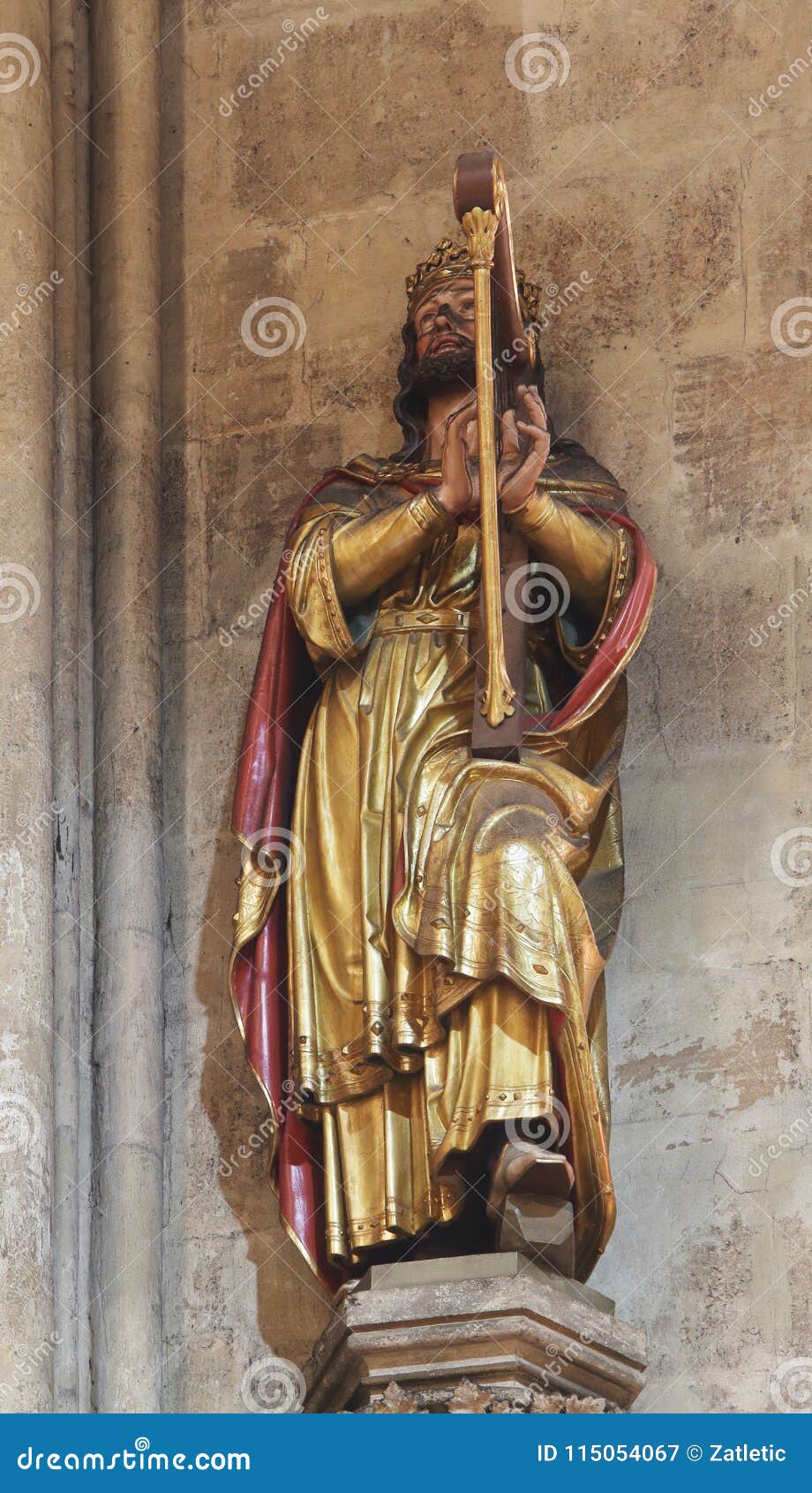 Rei David imagem de stock. Imagem de espiritual, figura - 115054067