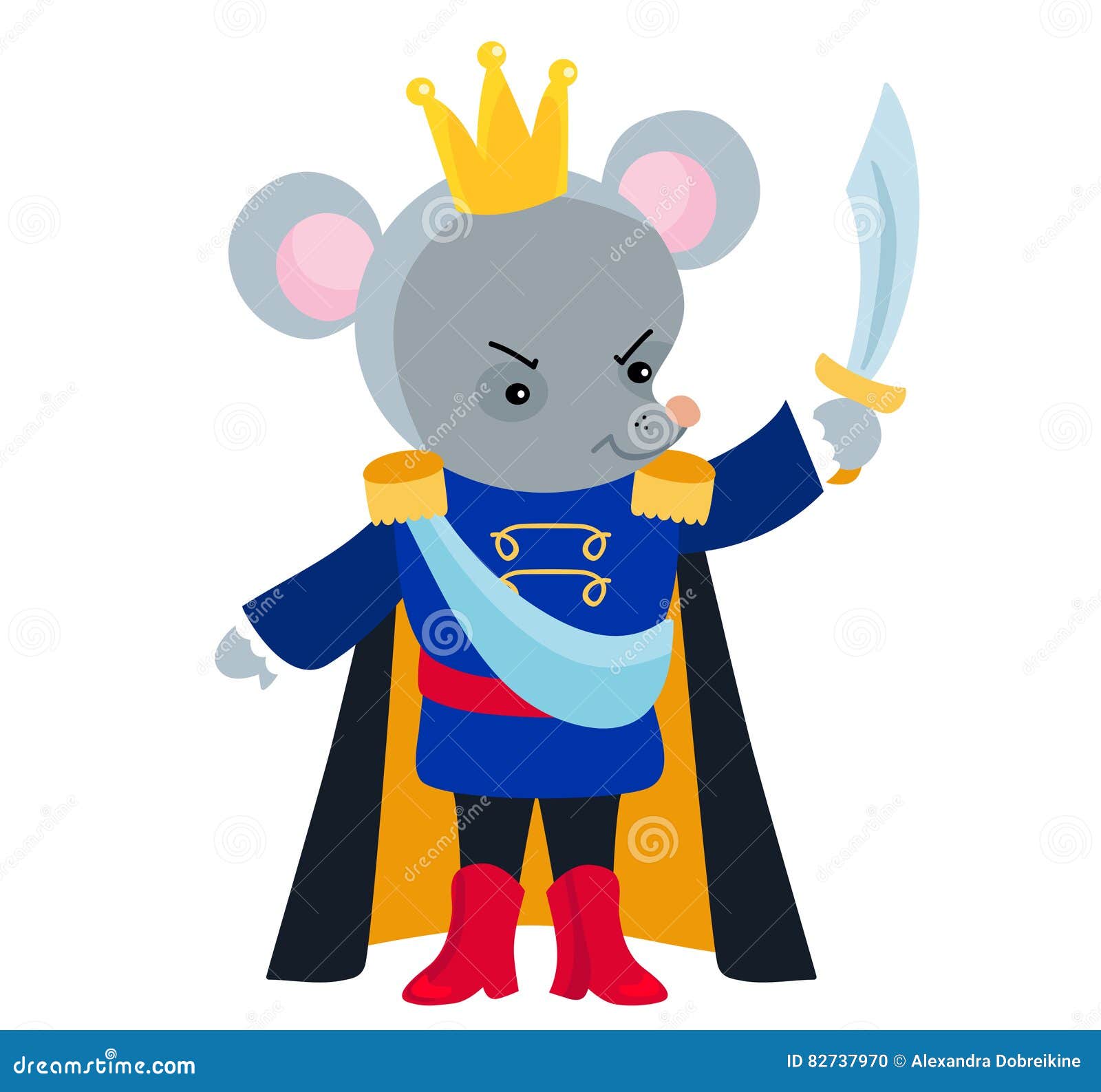 Rei Do Rato Da Quebra-nozes Do Bailado Ilustração do Vetor - Ilustração ...