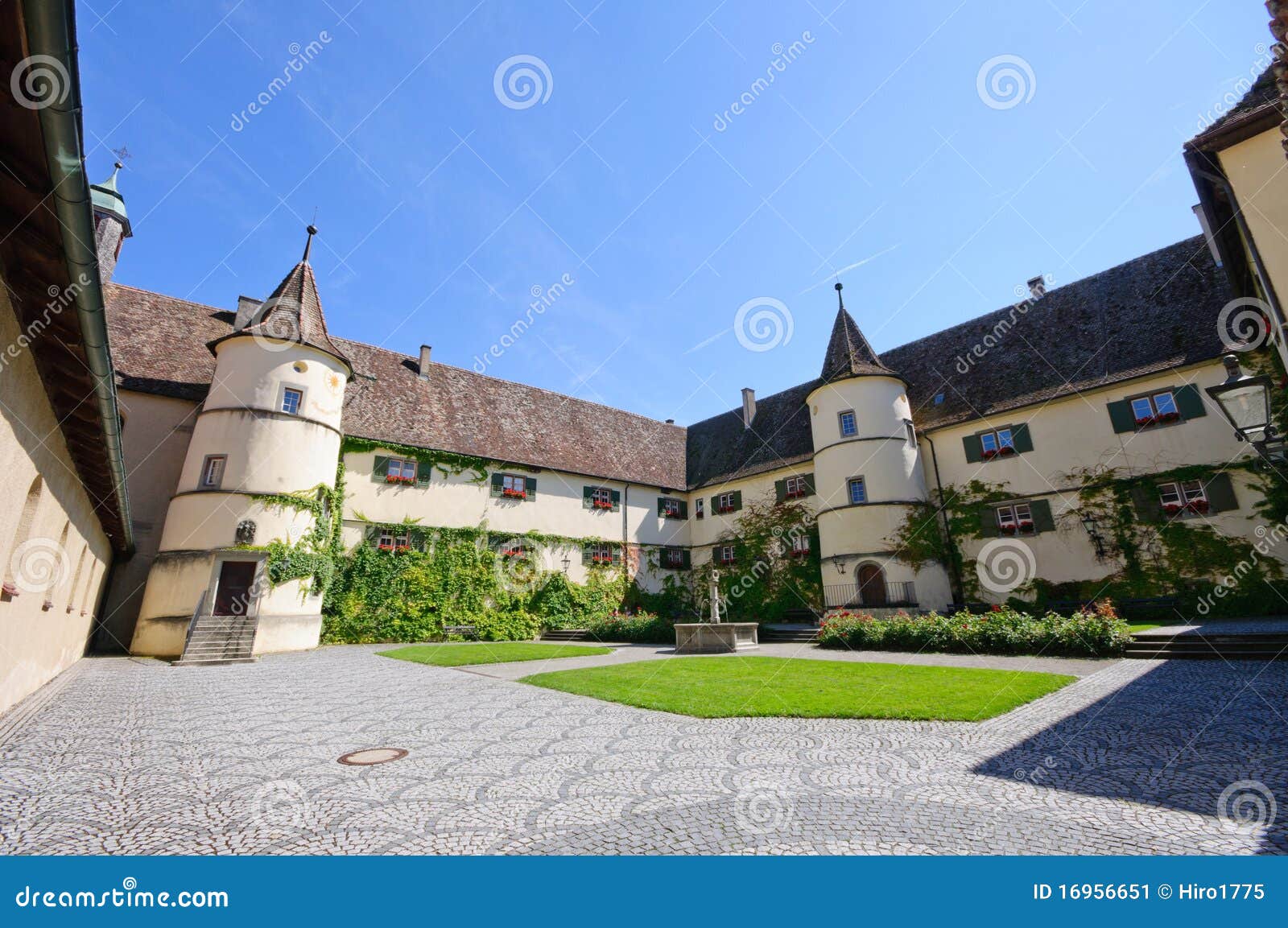Reichenau, Germany stock image. Image of buildings, blue - 16956651