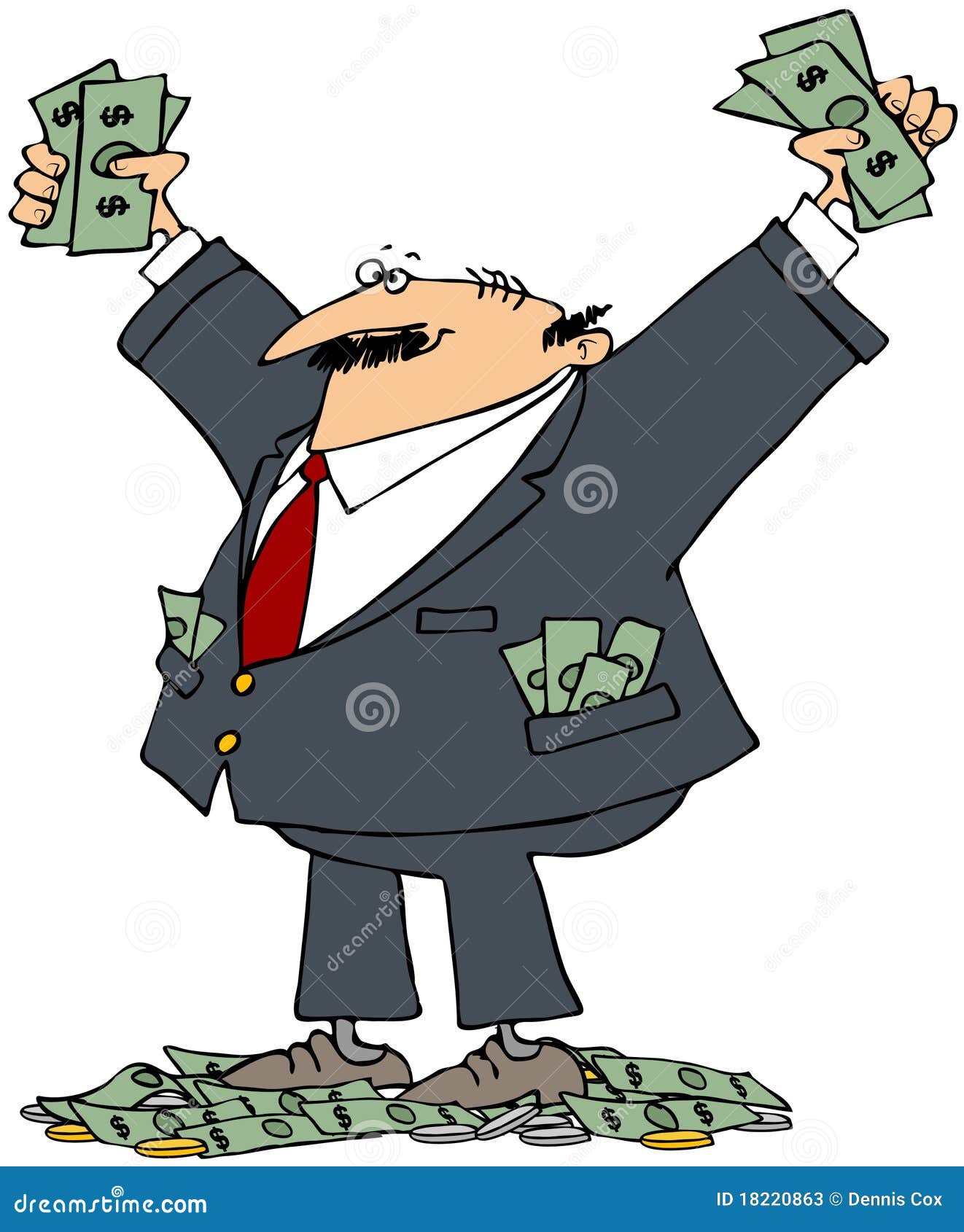 Reicher Mann Clipart Flowers