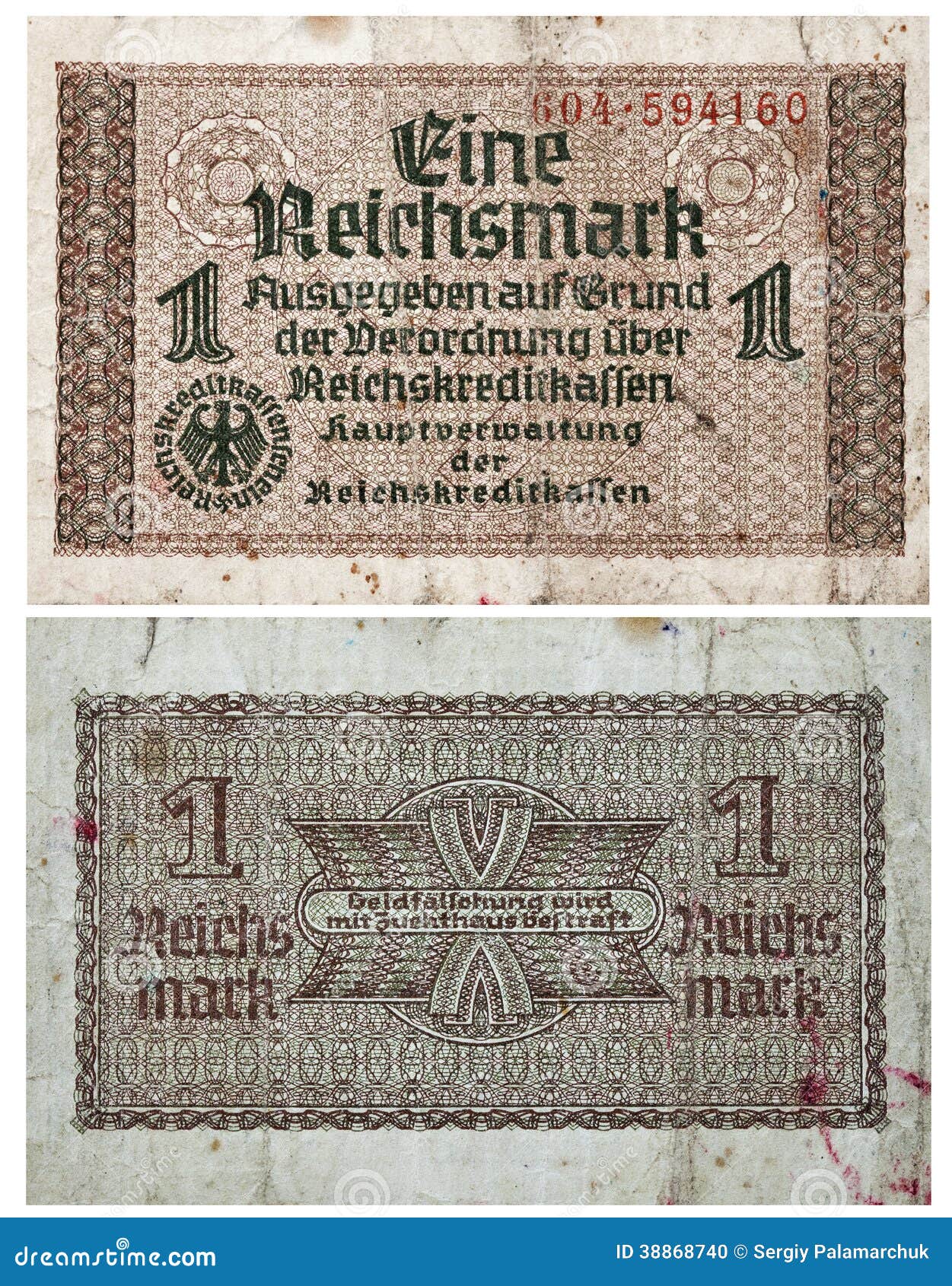 Ten Reichsmark Royalty-Free Stock Photography | CartoonDealer.com #75535043