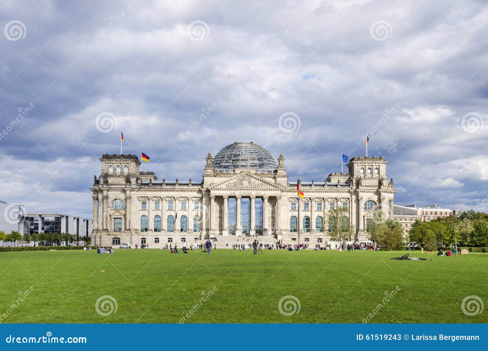 Reichstag photo stock éditorial. Image du tourisme, indicateur - 61519243