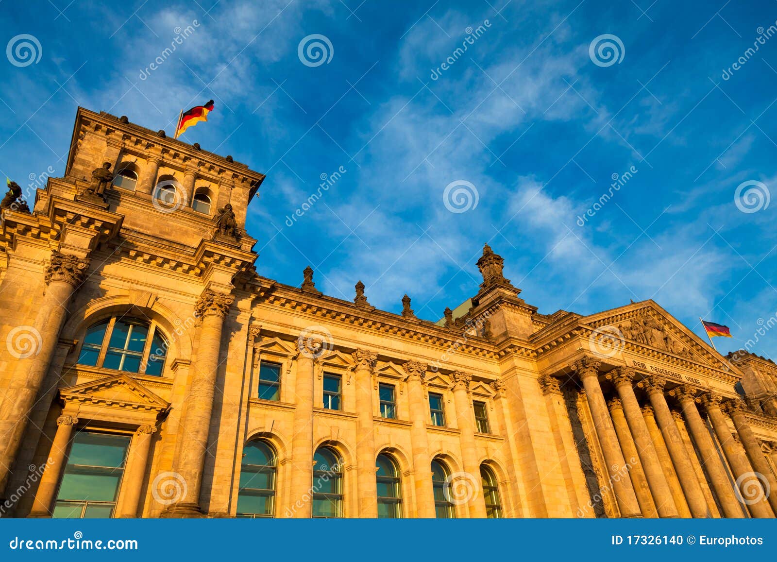 The Reichstag Building, Berlin, Germany. Stock Photo - Image of history ...