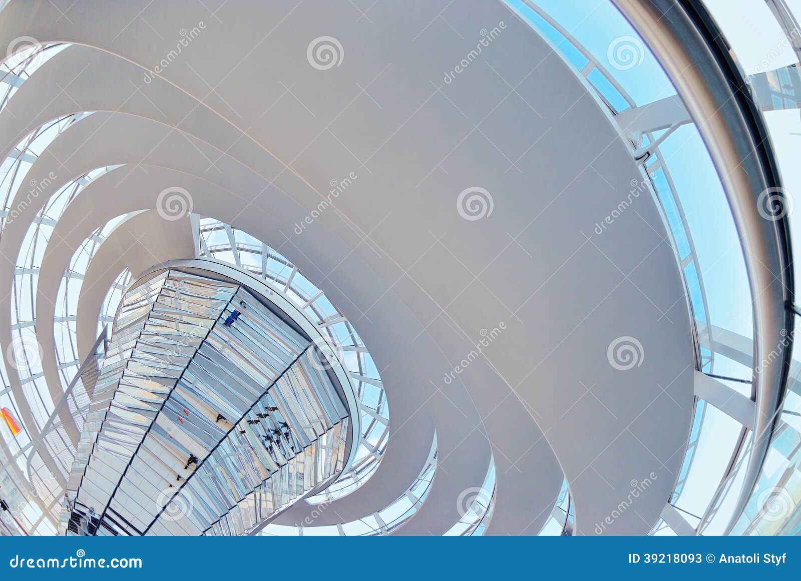 Reichstag Cupola editorial stock photo. Image of pellucid - 39218093