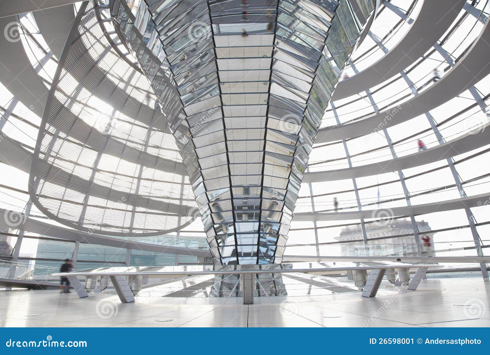 Reichstag Dome, Berlin Modern Achitecture Editorial Photo - Image of ...