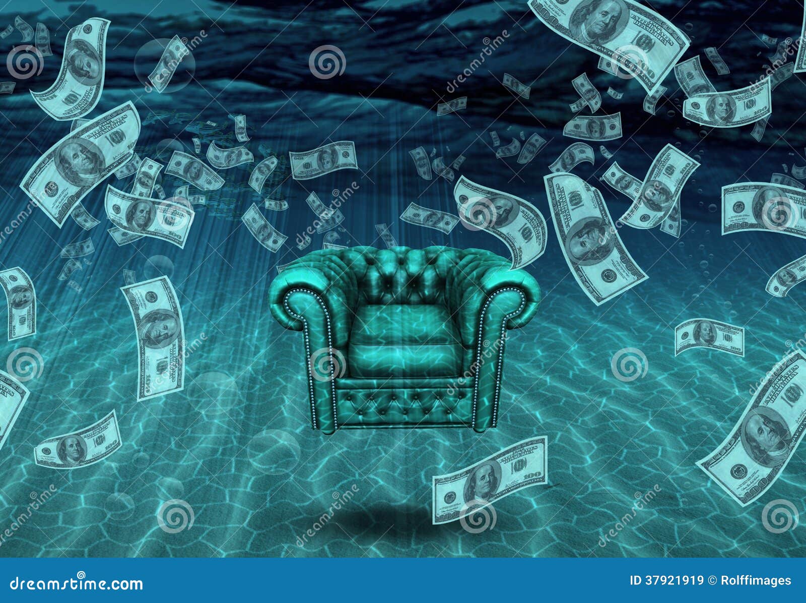 Reichtum stock abbildung. Illustration von tiefe, farbe - 37921919