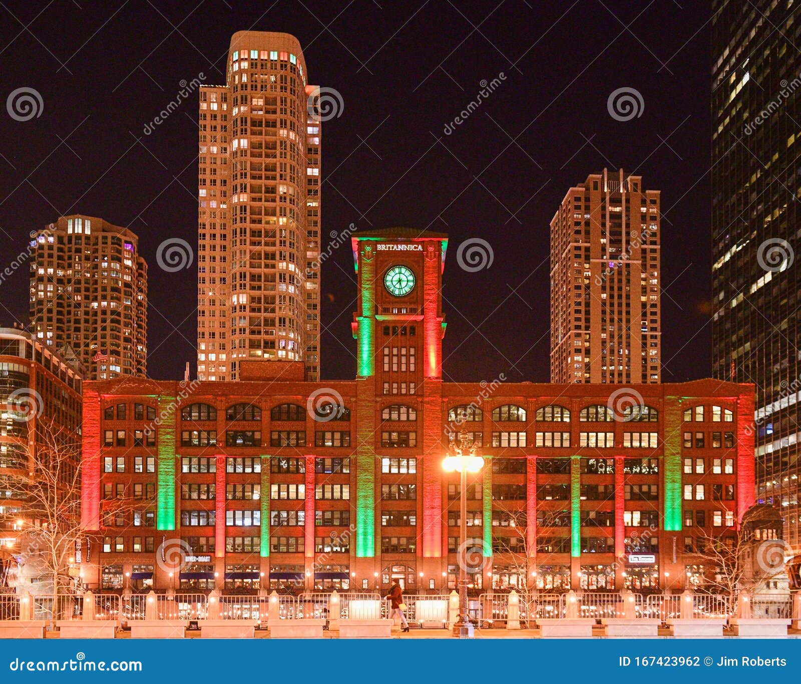 Reid Murdoch & Company Building at Night Editorial Photography - Image ...